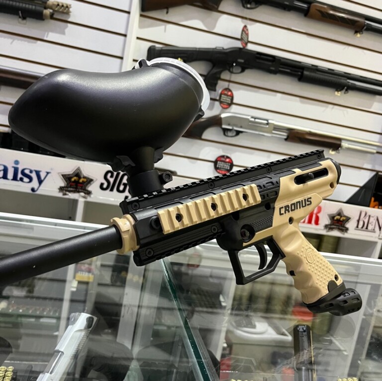 Marcadora Paintball Tippmann Cronus Basic .68 R Desierto Combo ...