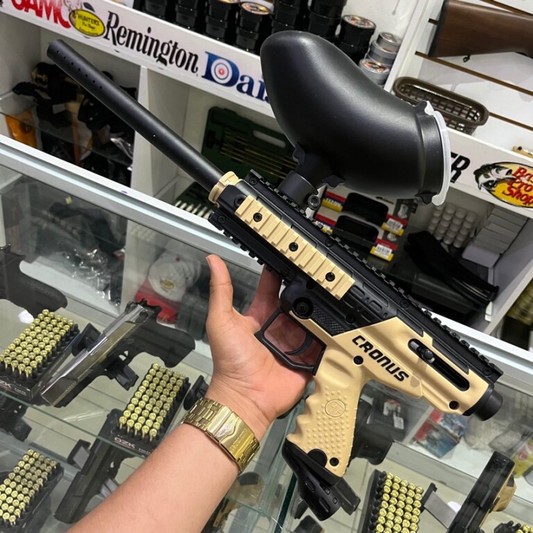 Marcadora Paintball Tippmann Cronus Basic .68 R Desierto Combo ...